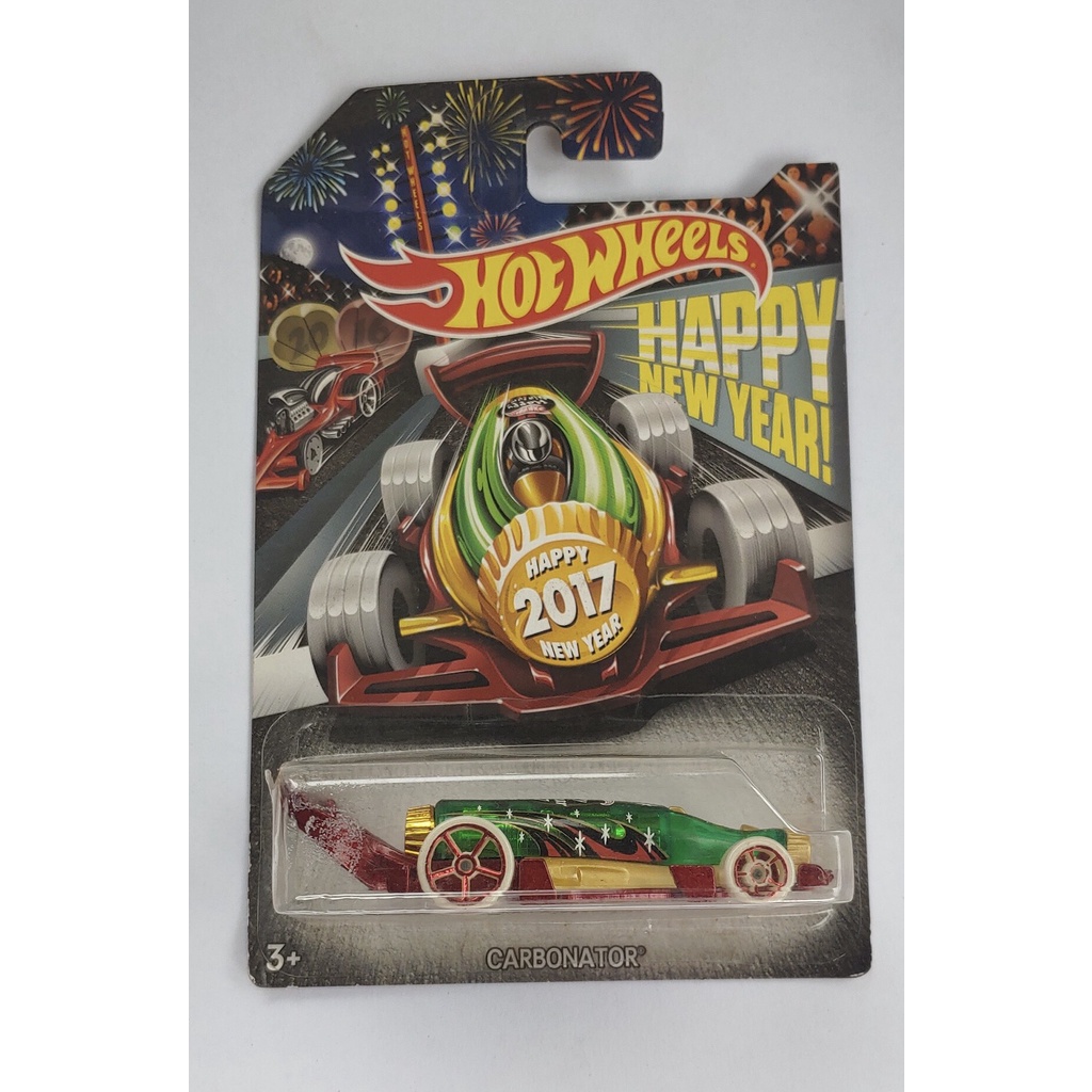 Hot Wheels T-11 1:64 scale model car Carbonator Happy New Year 2017 ...