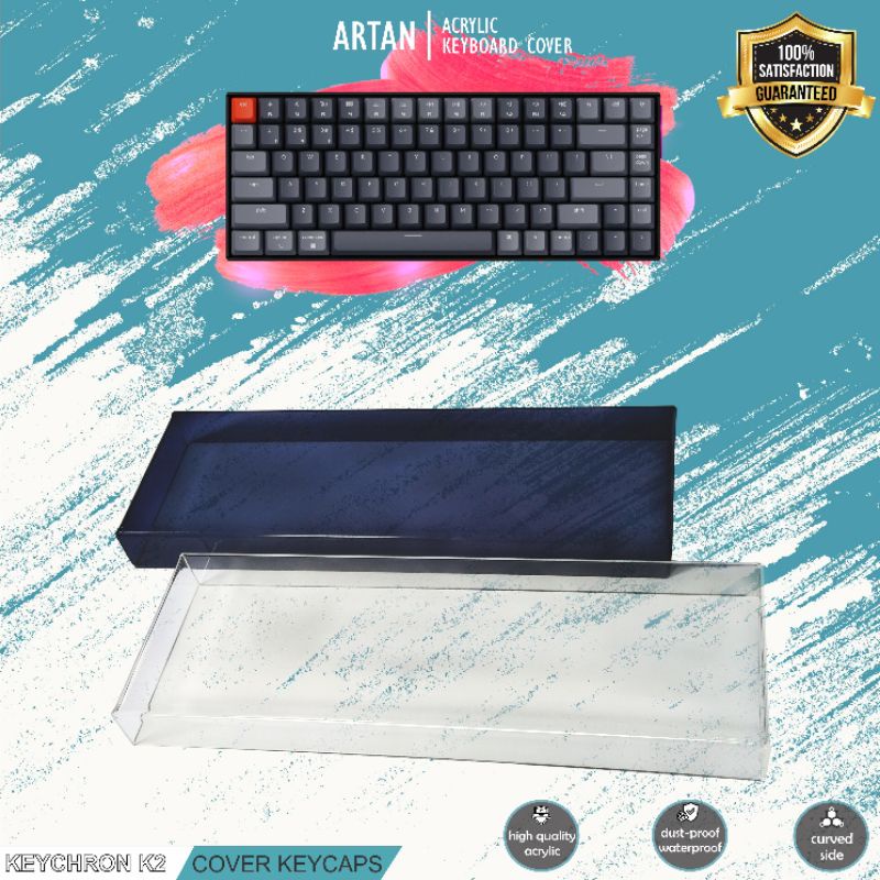 Keychron K2 V2 ACRYLIC KEYCAPS COVER AUTOMATIC KEYBOARD CAPS PROTECTIVE ...