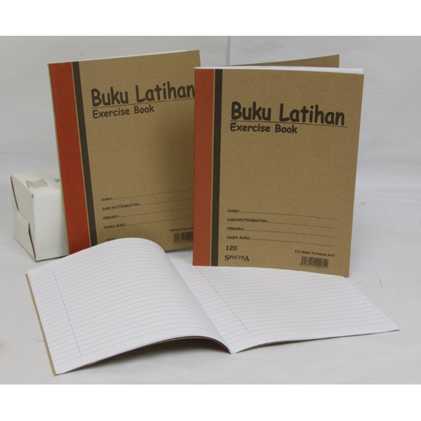 F5 SINGLE LINE NOTEBOOK/ EXERCISE BOOK/BUKU LATIHAN GARIS SATU 80PGS ...