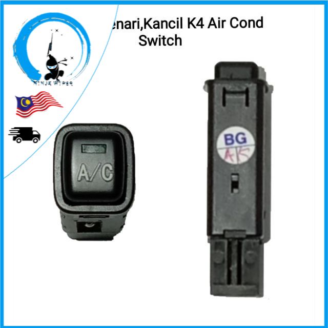 🅰️ORIGINAL 🅰️ AIRCOND SWITCH ON/OFF PERODUA KELISA KENARI KANCIL NEW ...