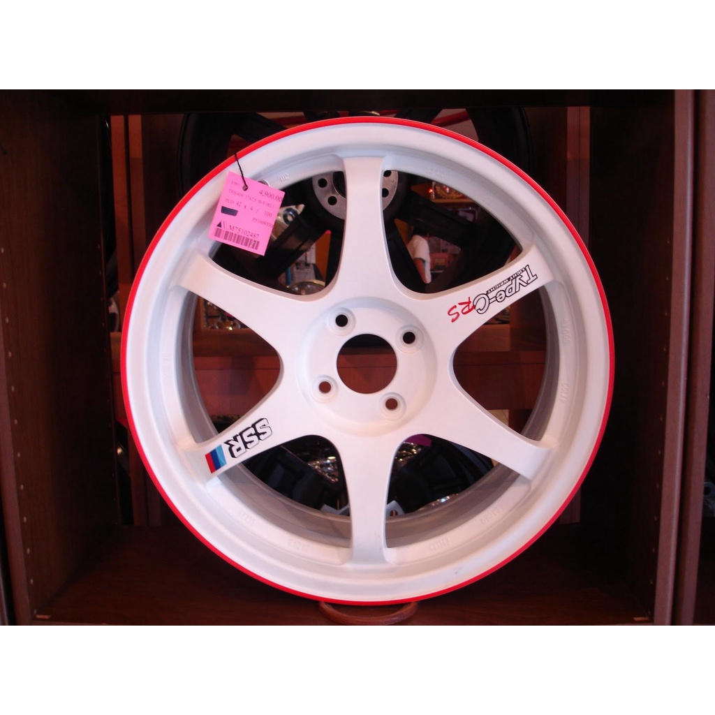 STICKER RIM SSR TYPE C Rs CUTTING ORI | Shopee Malaysia