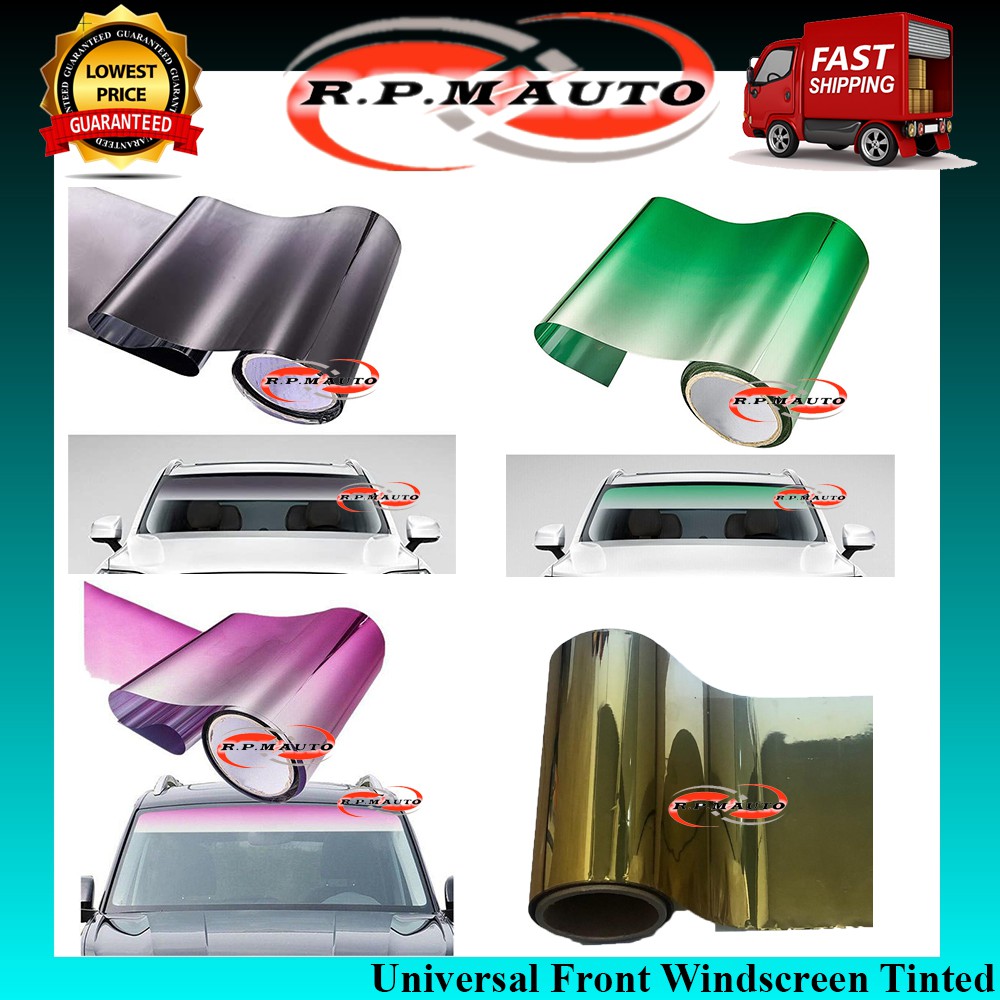 Tinted dalam Universal Front Windscreen Tinted Car Windscreen Tinted UV ...