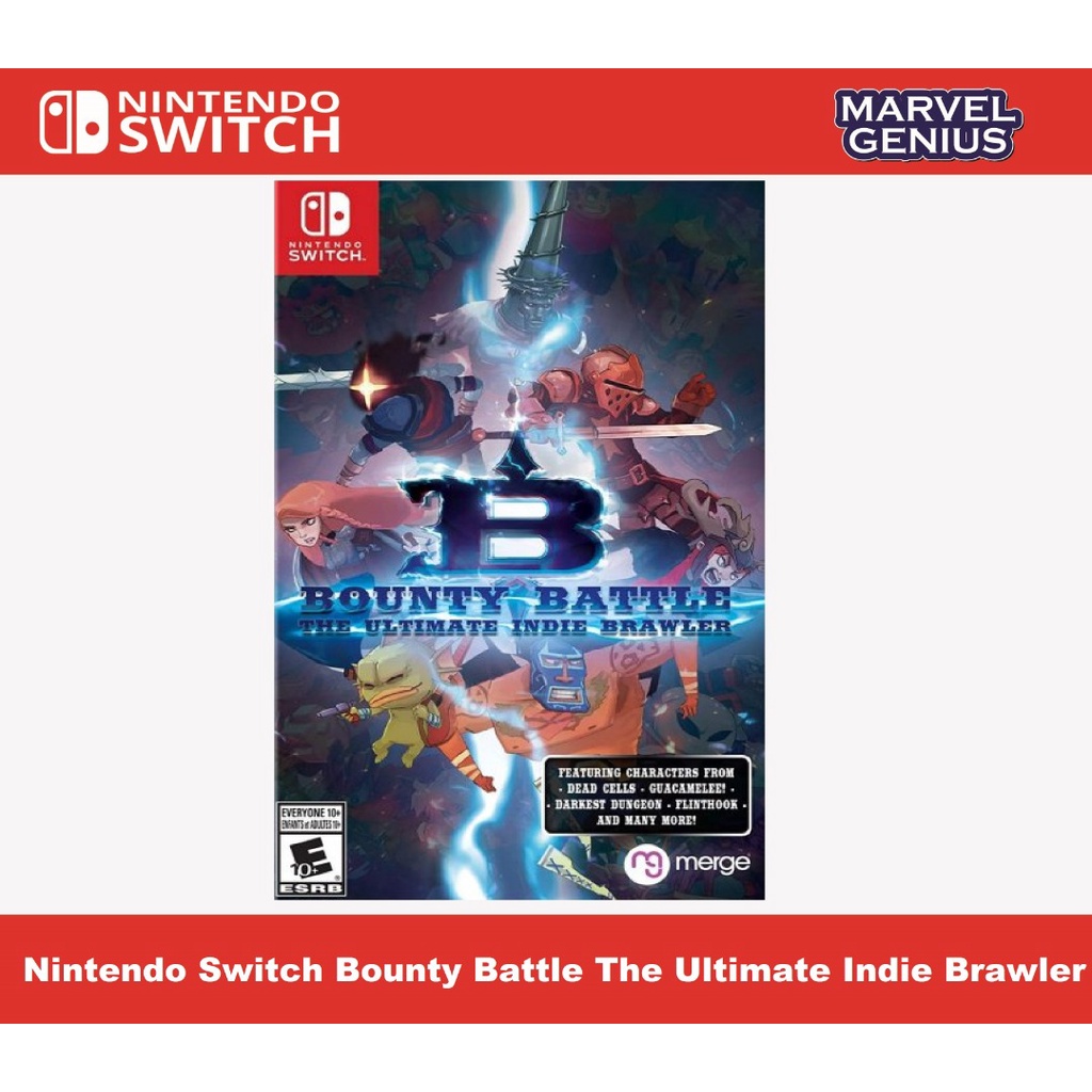 NSW NS Nintendo Switch GAME Bounty Battle The Ultimate Indie Brawler ...