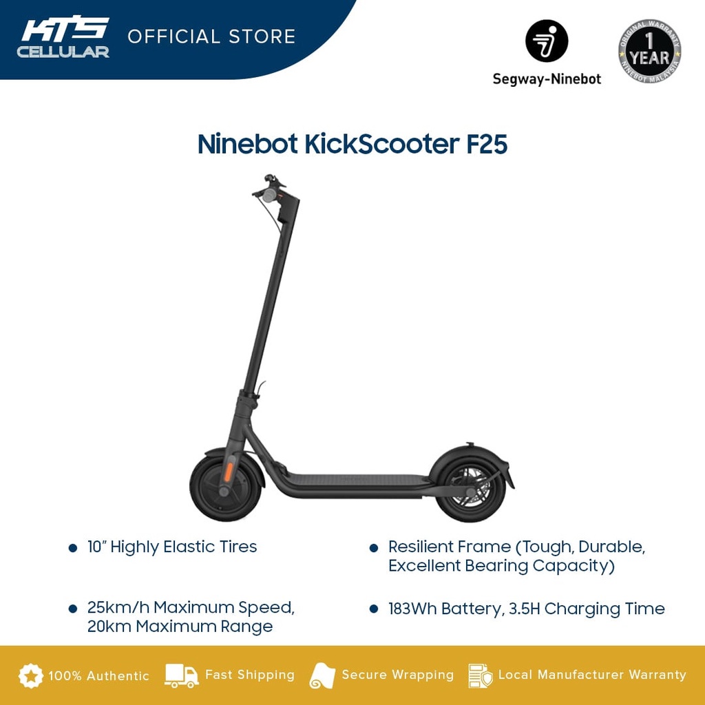 (Coming Soon) Segway-Ninebot Electric KickScooter F Series F25 ...