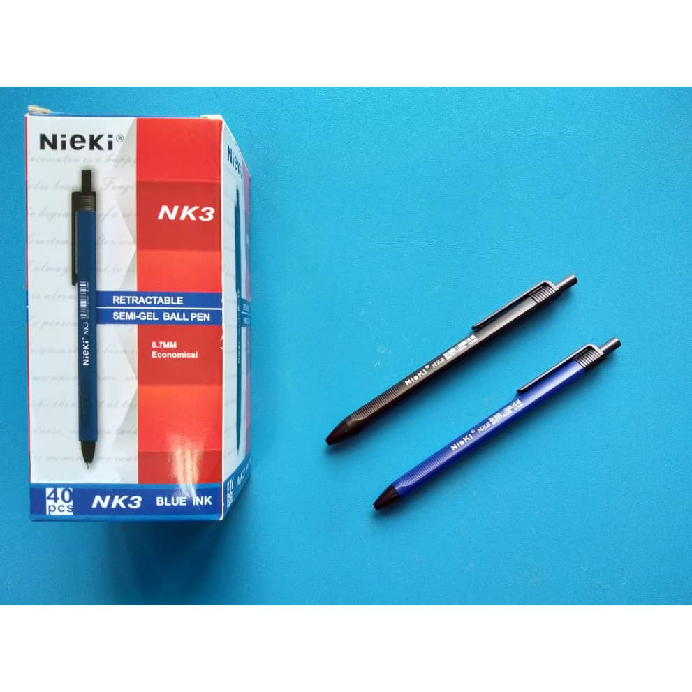 Nieki Semi Gel Pen 0.7 mm (1 pc) | Shopee Malaysia