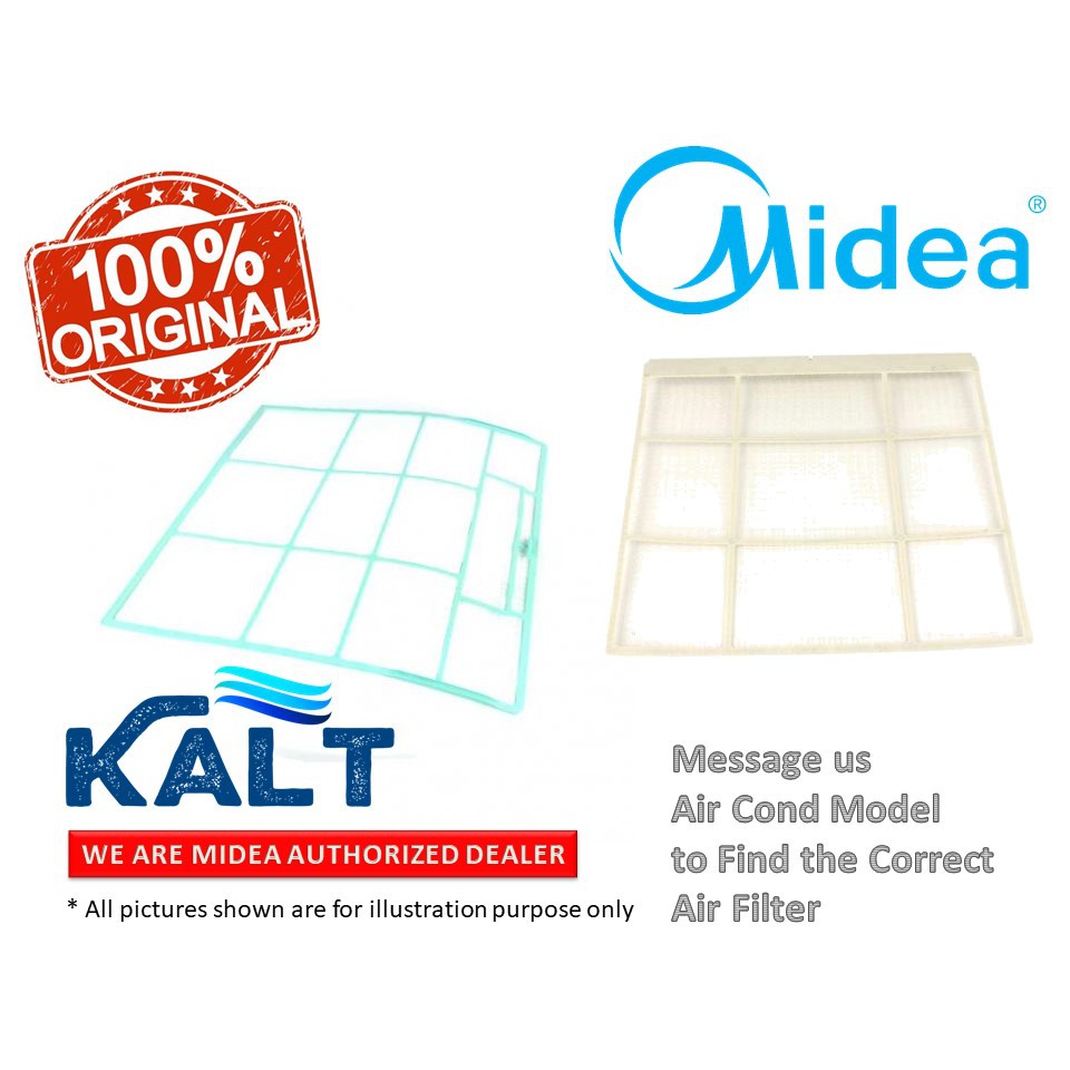 [Original] Midea Original Air Conditioner Air Filter | Shopee Malaysia