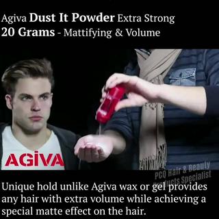 Agiva Styling Dust It Matt Shapes Powder Wax 20g - ExStrong / Flexible ...