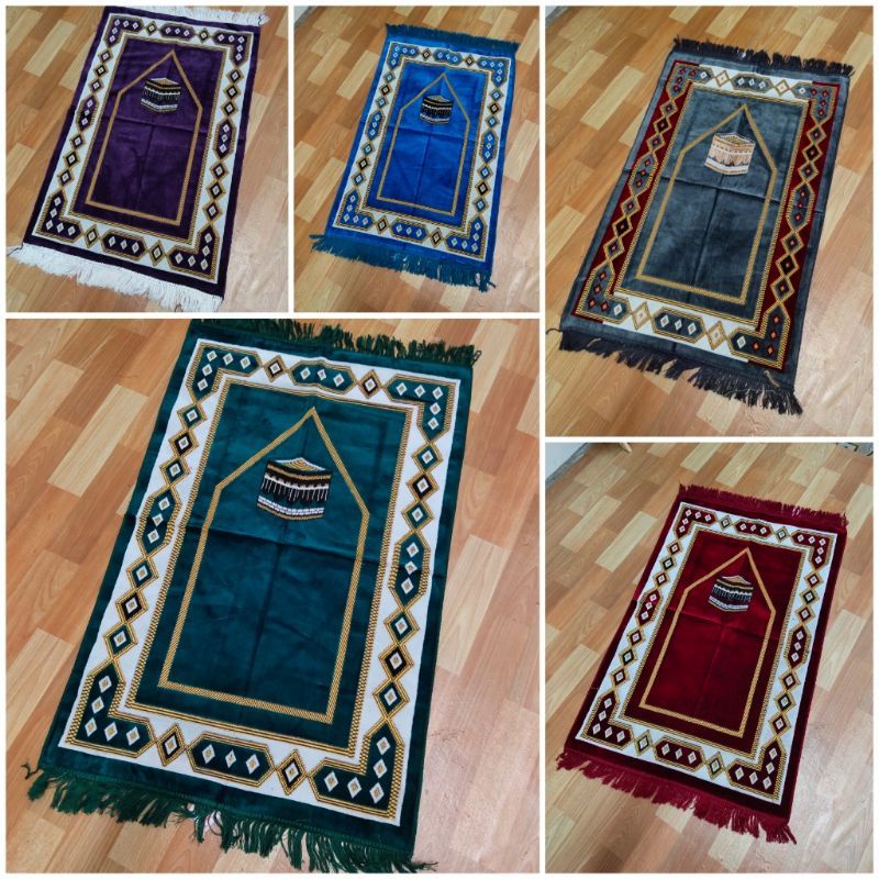 Sejadah Spigel Turki Corak Ringkas | Simple Pattern Prayer Mats From ...