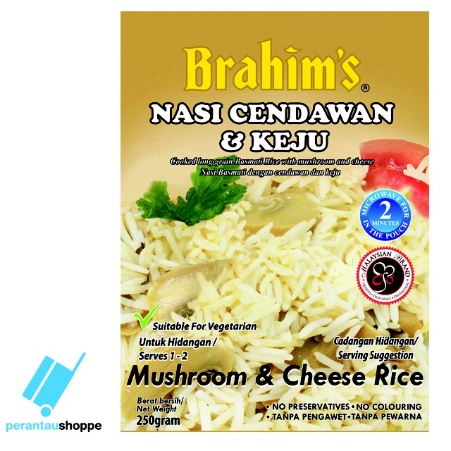 Brahim's Nasi Cendawan Keju | Shopee Malaysia