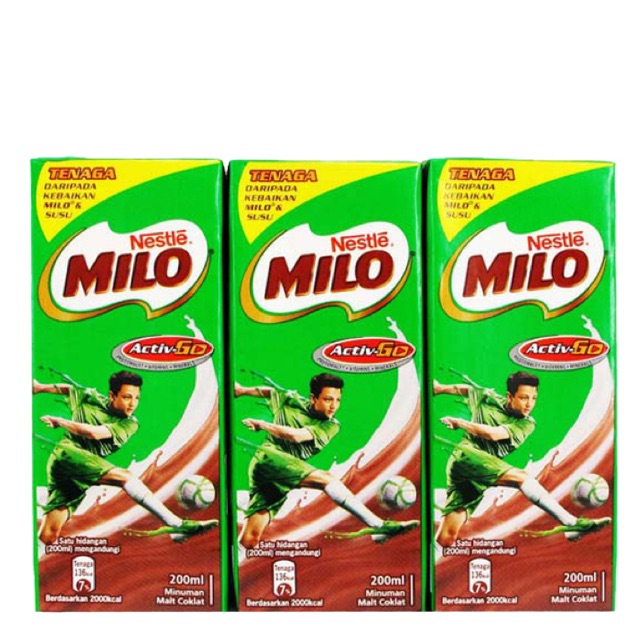 Milo Actigen RTD UHT (6 x 200ml) | Shopee Malaysia
