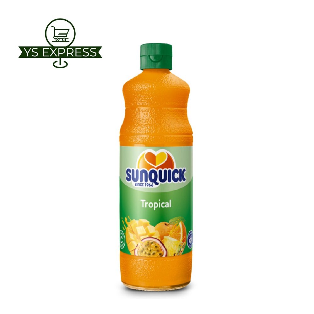 SUNQUICK Concentrated Tropical 300ml - Bes Minuman Tropika | Shopee ...
