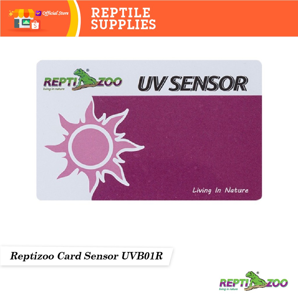 Reptizoo UVB Sensor Card - UVB Light Detection Tool | Shopee Malaysia