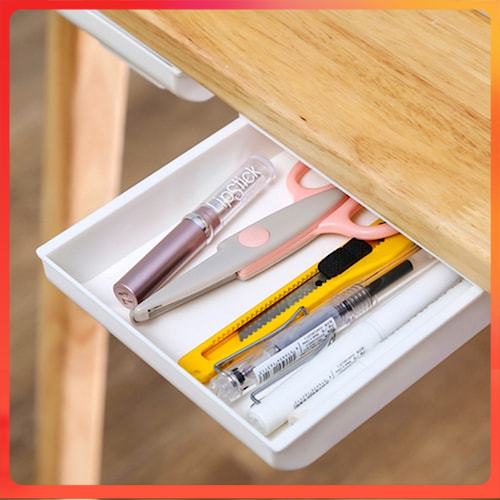 Drawer DIY Storage Box Under Desk Storage Boxes For Home Supplies ...