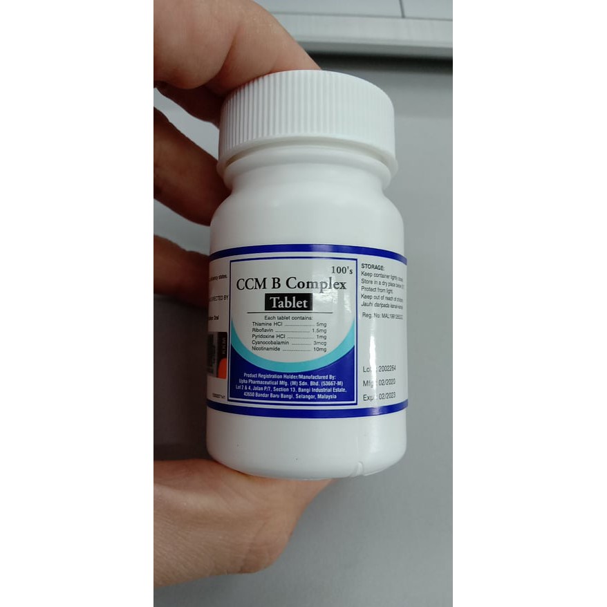 DUOBION / CCM B COMPLEX TABS 100S (EXP: 10/2026) | Shopee Malaysia