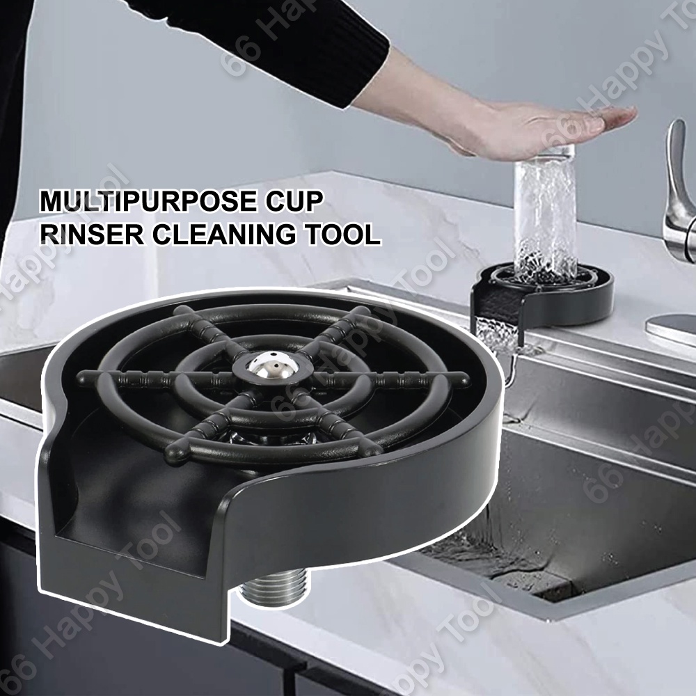 Multipurpose Cup Rinser Cleaning Tool Kitchen Bar Automatic High ...