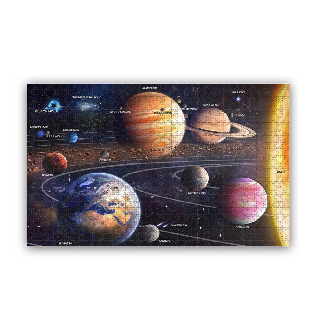 New Universe Solar System Landscape Jigsaw Puzzles 300/500/1000 Pcs ...