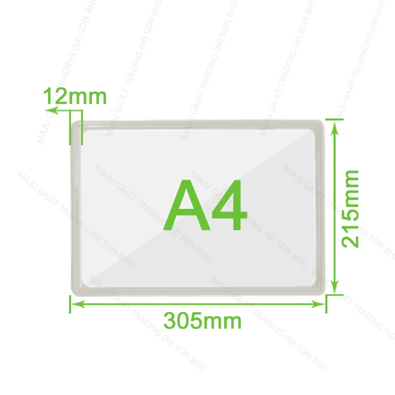 A4 Table Top Frame Price Stand / Pop Clip Metal Stand/ Snap Frame ...