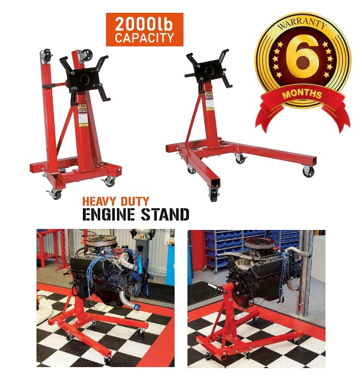 MY Pro 900kg (2,000lbs) Heavy Duty Folding Engine Stand | Shopee Malaysia