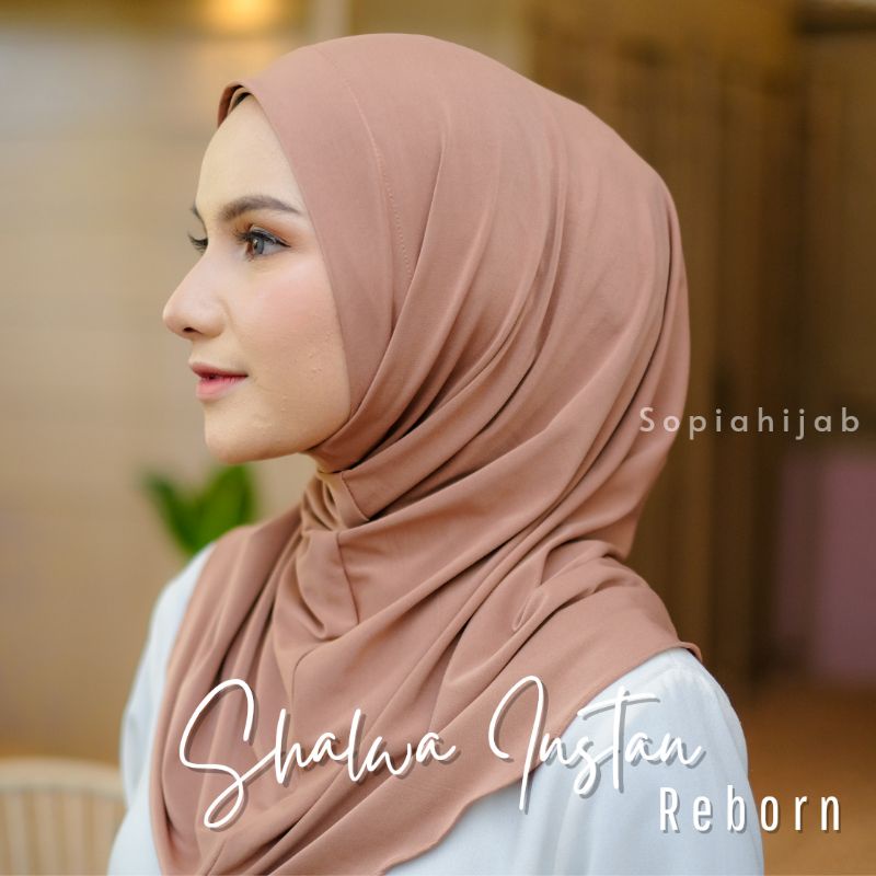 Shalwa Jersey Instant Hijab | Instant Jersey Salwa Hijab | Krudung ...