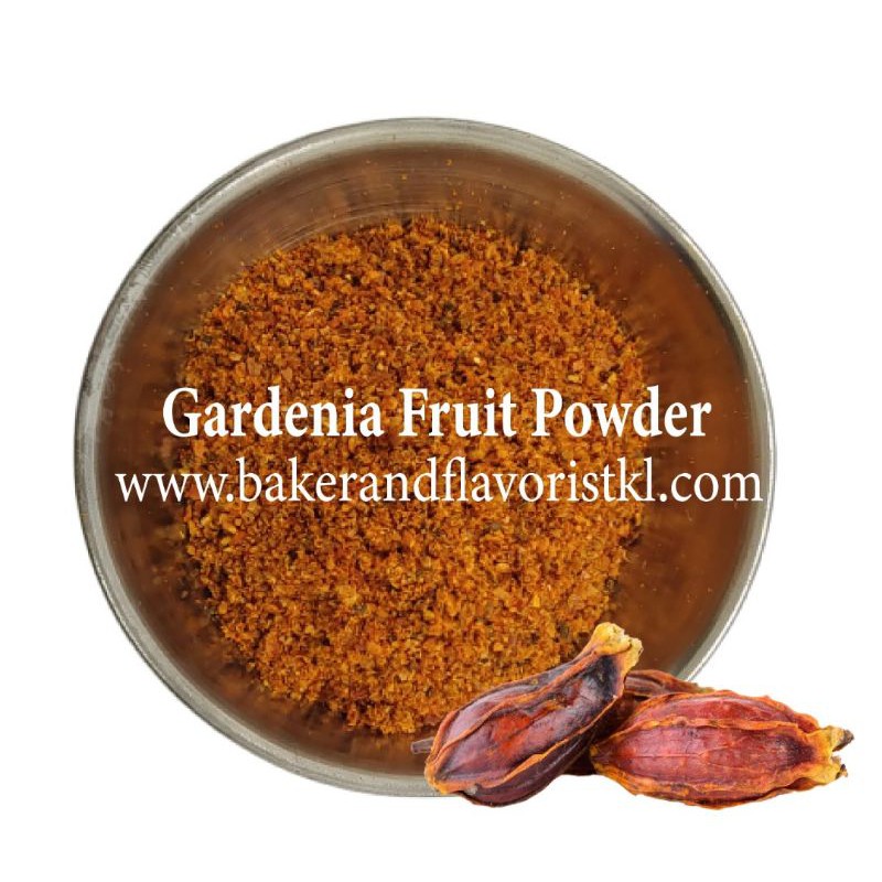 Gardenia fruit powder 栀子粉 natural food powder 食用 烘培 花茶 玫瑰茶 减肥茶 茶叶粉 ...