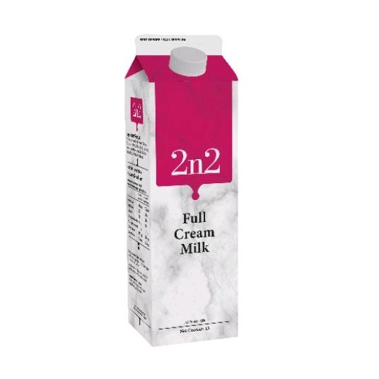 [Chilled] 2n2 - Full Cream Milk 1L - Ready to drink (4 Packets ...