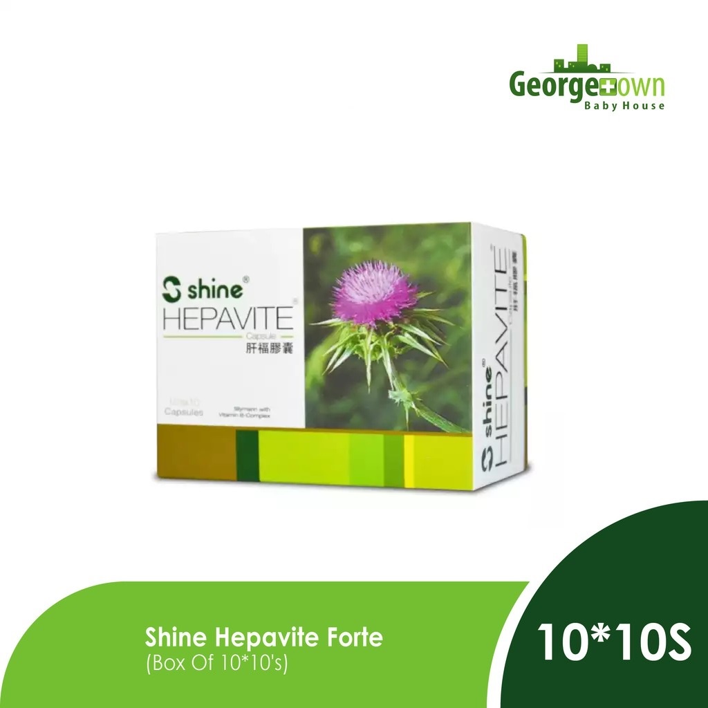 Shine Hepavite Capsule 10's x 10 (GTG) | Shopee Malaysia