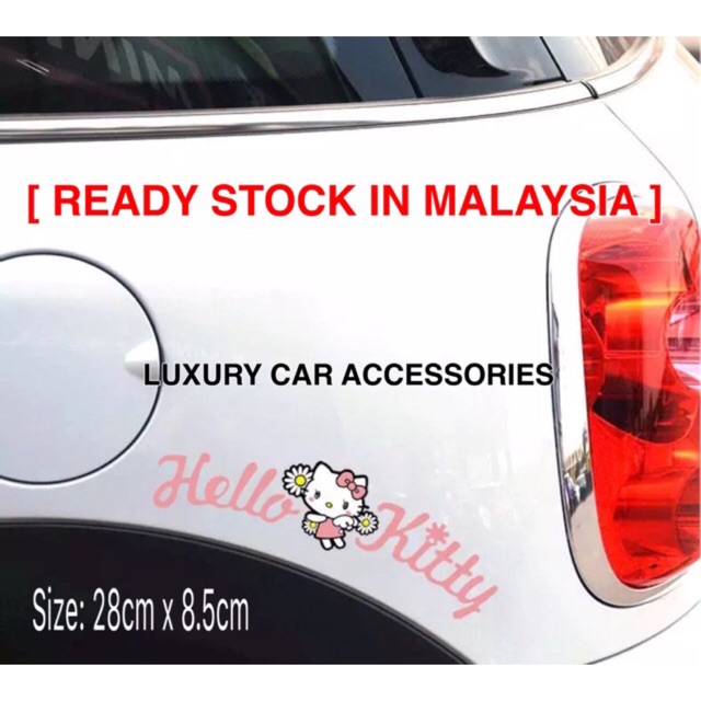 HELLO KITTY CAR STICKER | Shopee Malaysia