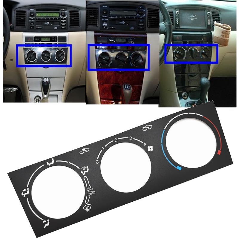 Air conditioner control panel film for BYD F3 F3R Corolla e12 Wind ...