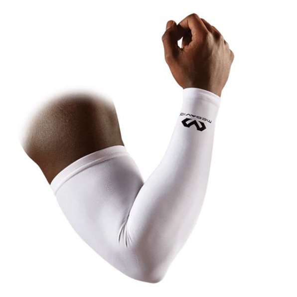 656R-White Compression Arm Sleeve - White | Shopee Malaysia