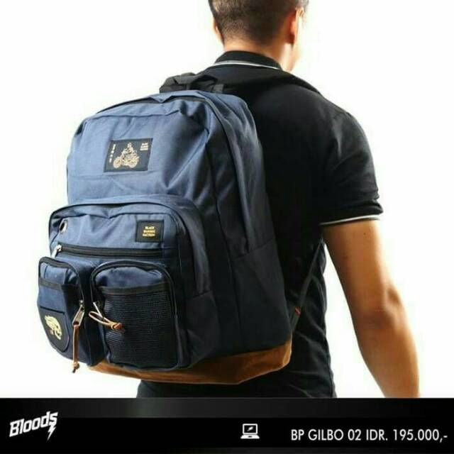 Original BLOODS Backpack | Shopee Malaysia