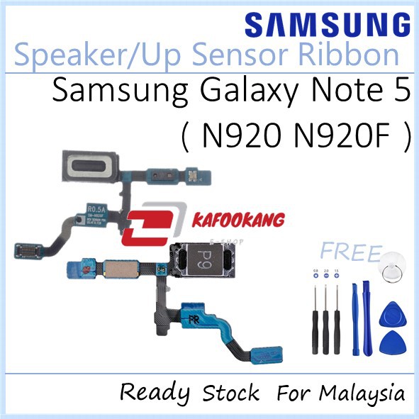 Samsung Galaxy Note 5 ( N920 N920F ) Speaker / Up Sensor Ribbon + FREE ...