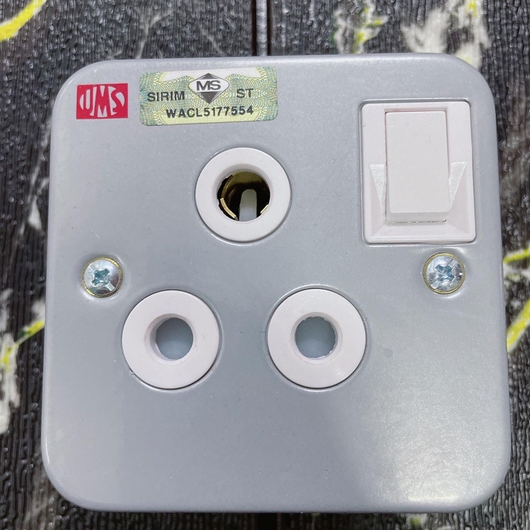 15A switch socket round plug top round 15a plastic / iron material ...