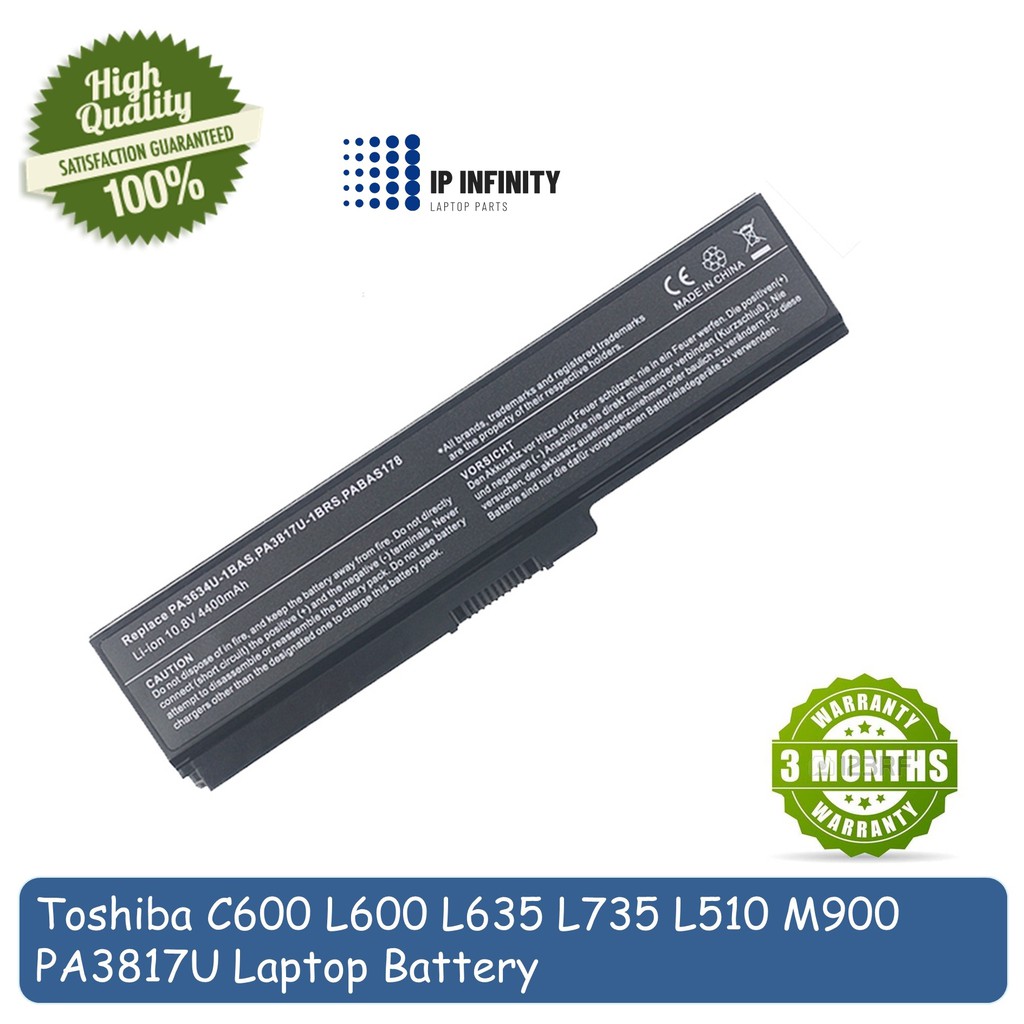 TOSHIBA Satellite Portege M802 M803 M805 U400 U405 L310 L311 Battery ...