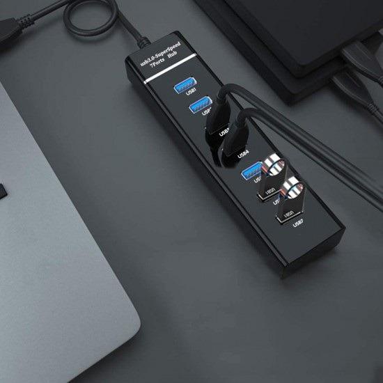 7 PORT 3.0 USB HUB ( 507 ) | Shopee Malaysia