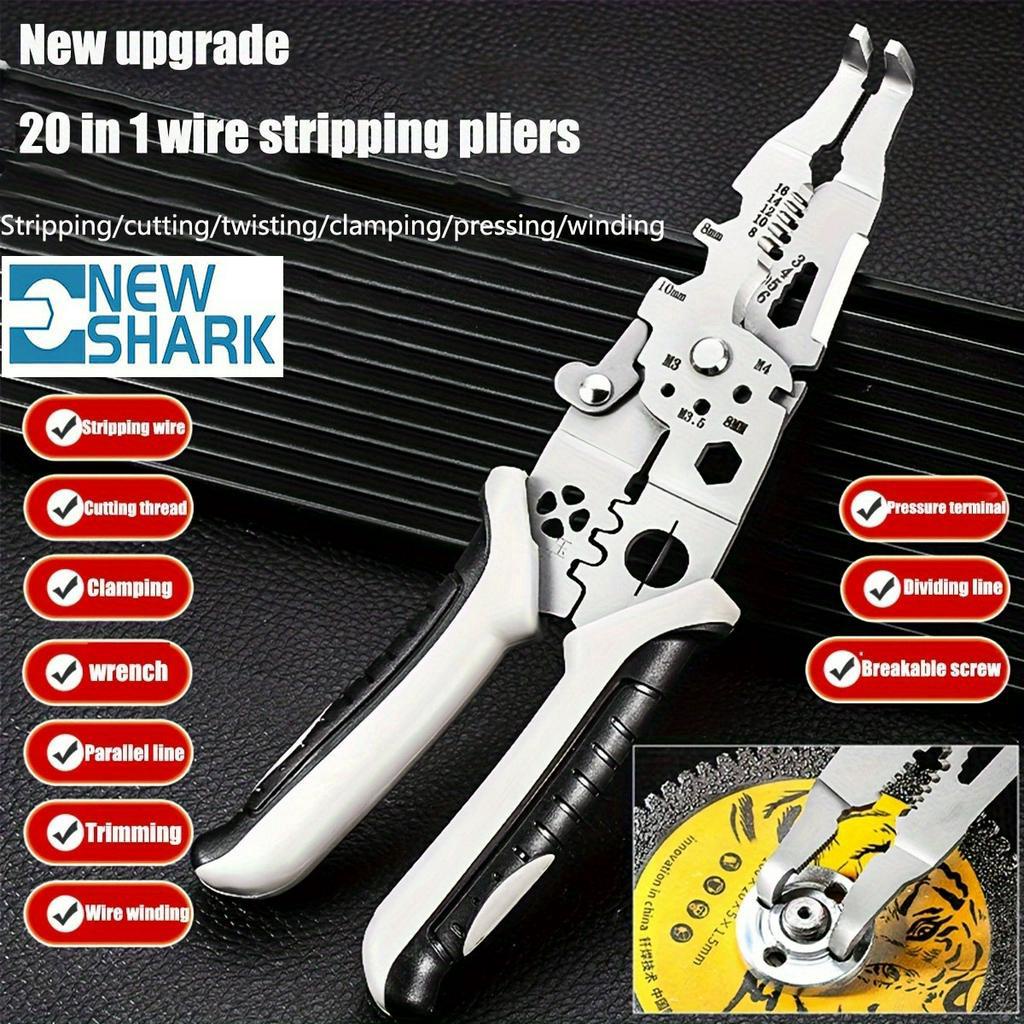 1 pc Wire Stripper, Multifunctional Metal Lock Cutting Sharp wire ...