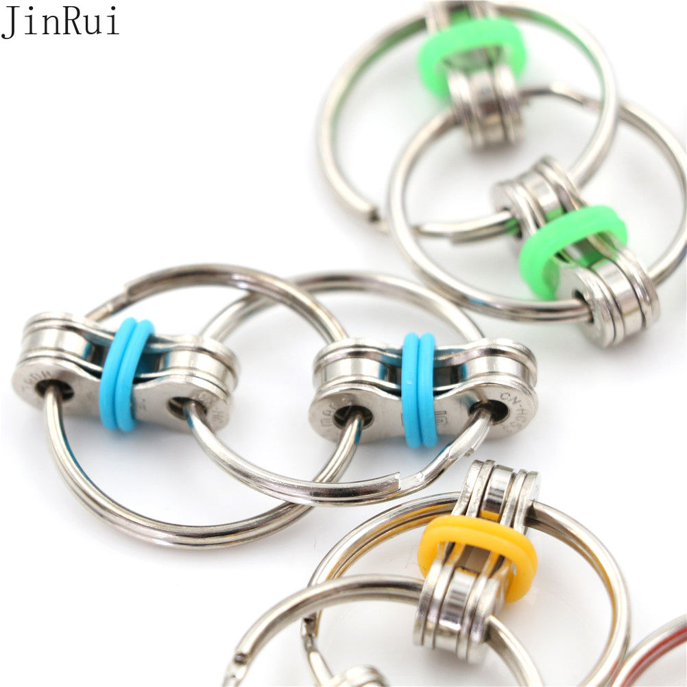 Bicycle Chain Fidget Toys Stress Relief Focus Bauble ADHD Autism ADD ...