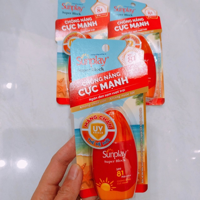 Sunplay Super Block SPF 81, PA++++ 30g | Shopee Malaysia
