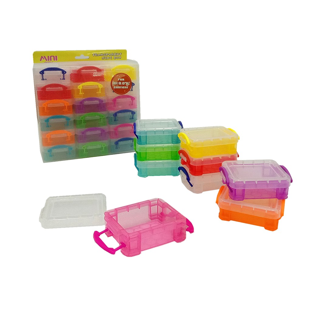 0.07L Transparent Mini Storage Box/Storage Organizers/Mini Container ...