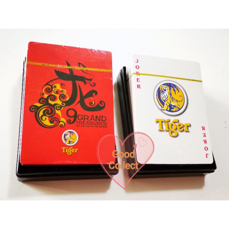 Tiger Poker Playing Card Dragon year 2012 Limited Edition new in sealed ...