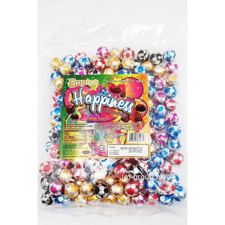 EMPICO HAPPINESS MILK CHOCOLATE COKLAT SUSU 500G | Shopee Malaysia