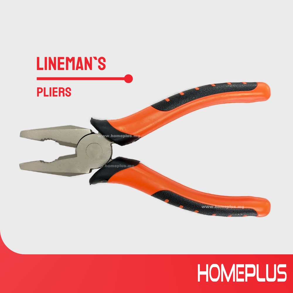 6inch Combination Diagonal Plier Playar Gabung Mulut Buaya Muncung Tirus Gunting Besi | Shopee ...