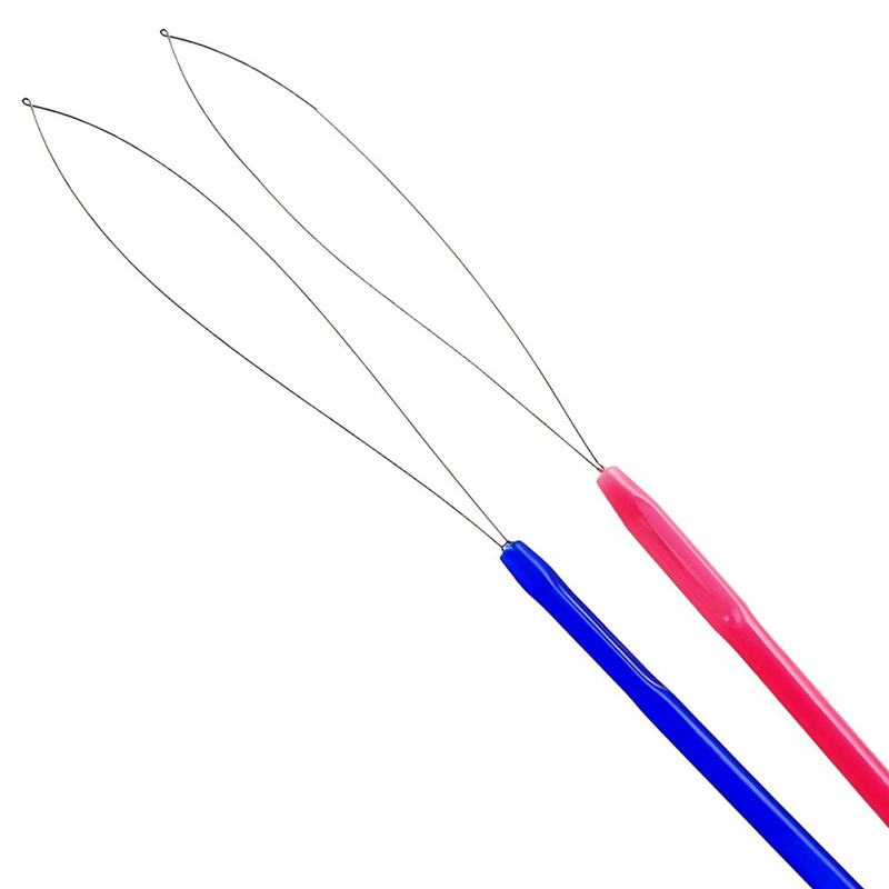 2/5/Pcs Multiple Color Plastic Needle Threader Flexible Wire Loop ...