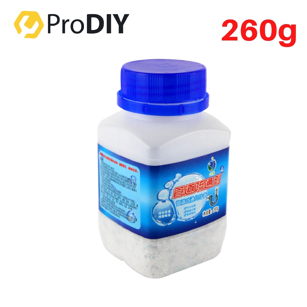 Clog Remover Dredging Drain Pipe Basin Cleaner Clogged Drainage Powder ...