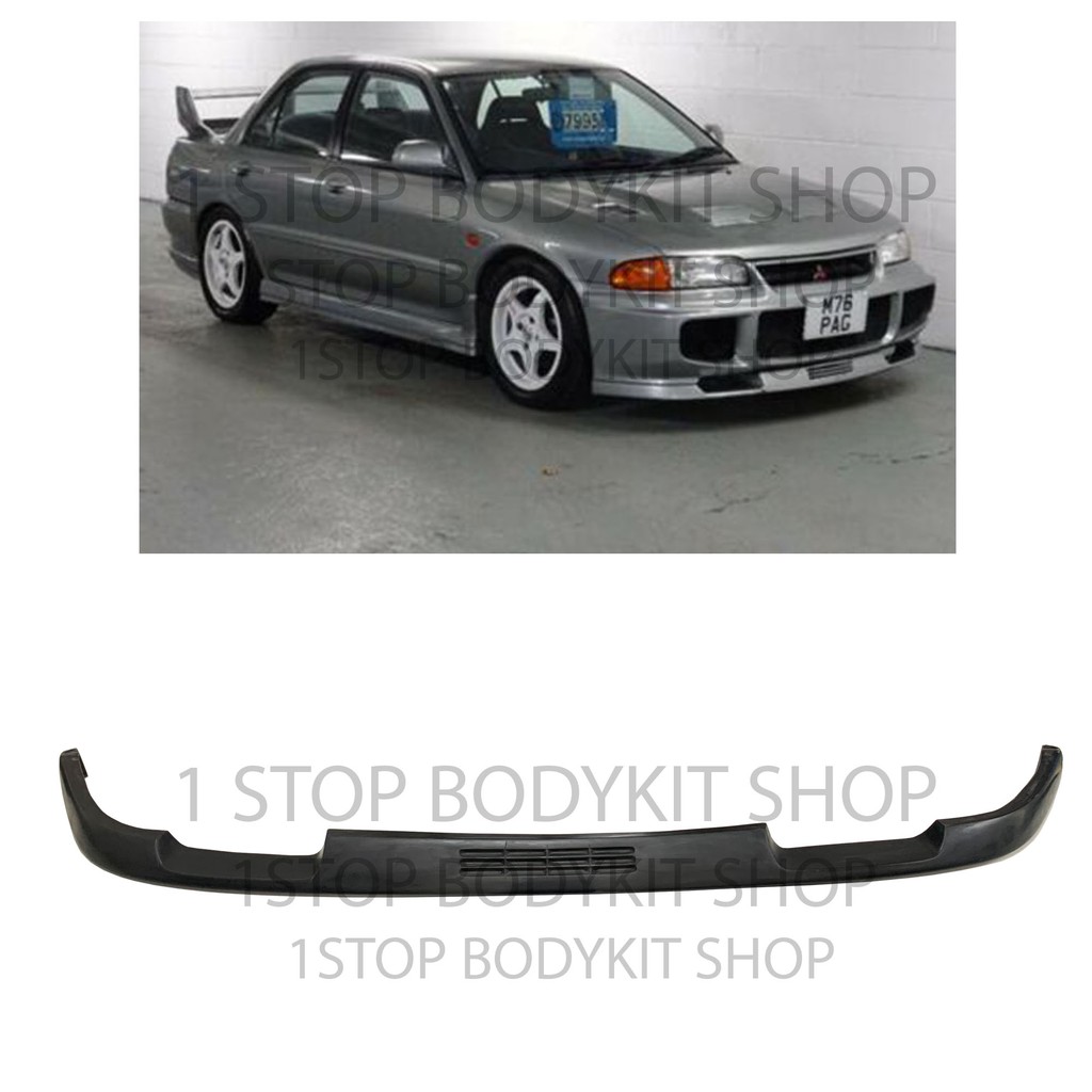 mitshubishi lancer evo 3 front skirt front lip bodykit (pu)polyurethane ...