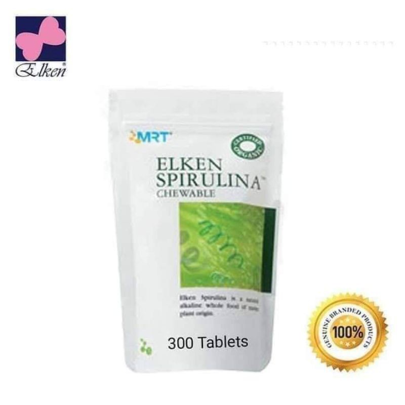 ELKEN SPIRULINA (300 TABLETS) | Shopee Malaysia
