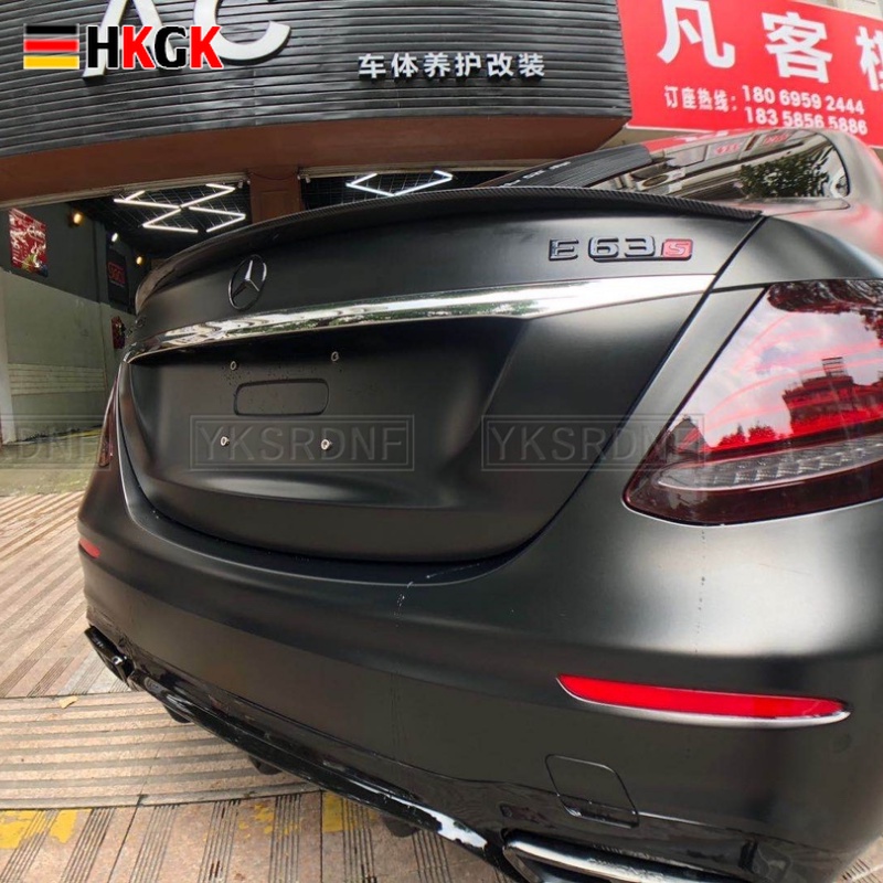 For Mercedes Benz W213 Spoiler 2016 2017 2018 2019 E-class E200 E300 E320 E63 Spoiler High ...