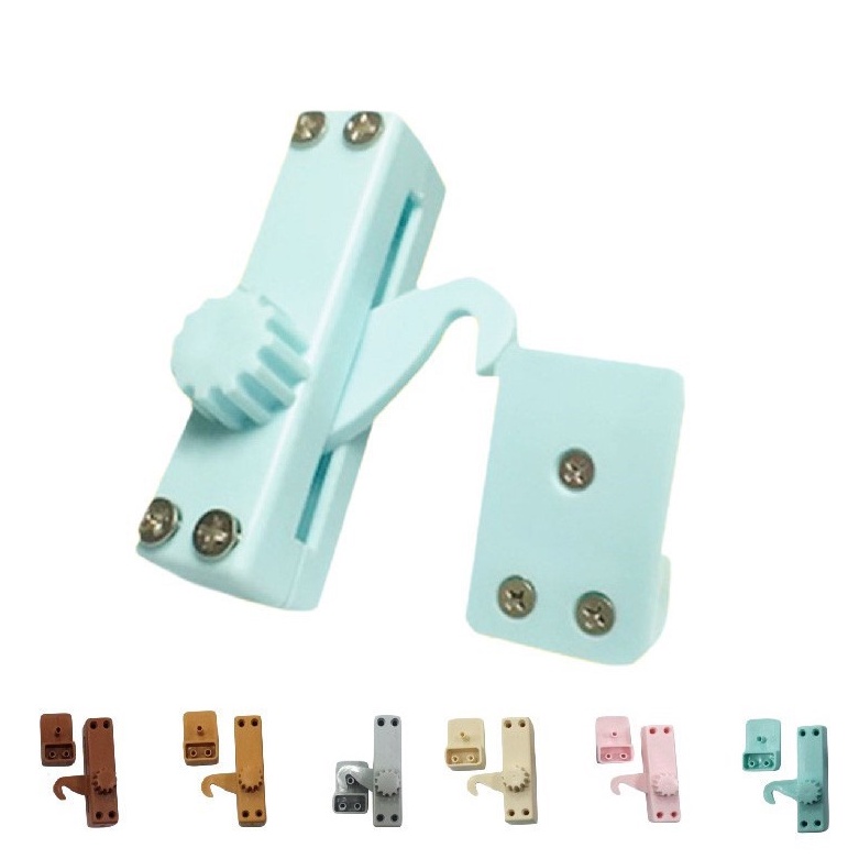 PVC FOLDING DOOR LOCK / PVC DOOR LOCK HANDLE Pintu Sliding Door Plastic ...