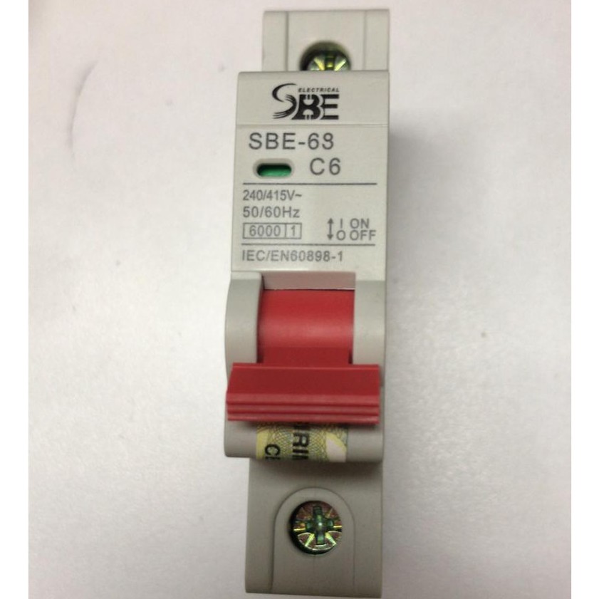 SBE 1Pole, 2Pole & 3Pole (6KA) MCB 6A , 10A , 16A , 20A AND 32A ...