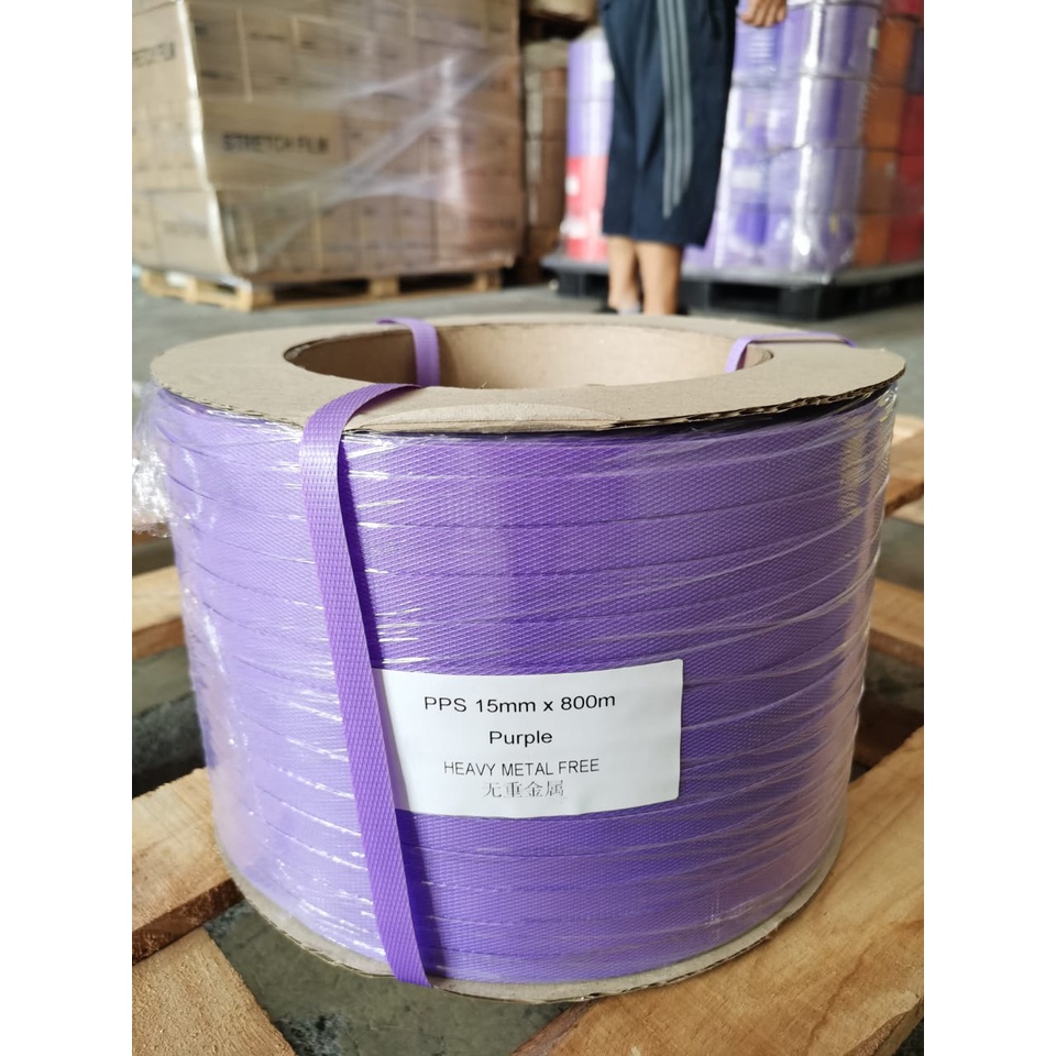 15mm X 800m Strapping Band Color for High/Low Table Semi Auto Strapping ...