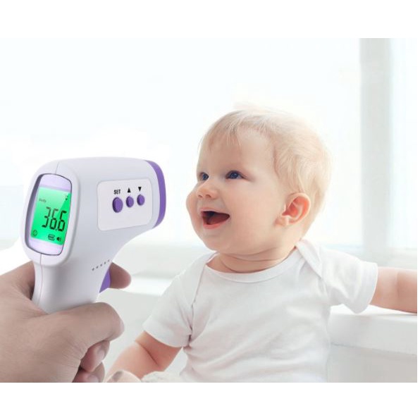 Digital Thermometer Contactless Infrared Forehead Fever Thermometer ...